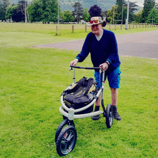 86-year-old veteran climbs Pen y Fan with a walker