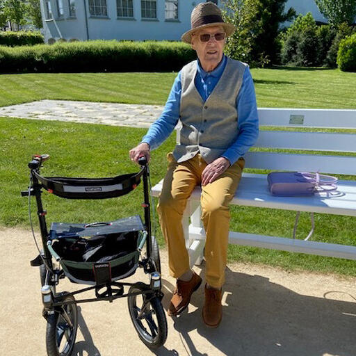 Rollator Walker 14er | Big wheels, smooth rides, limitless horizons ...