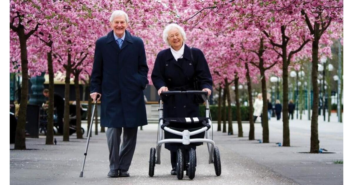 Rollator Veloped Tour 12er & 14er | Trionic Walkers & Rollators