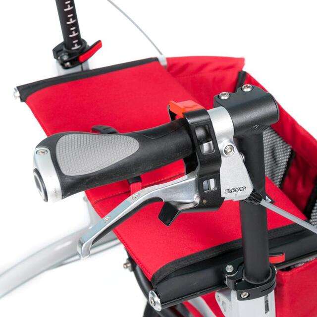 Rollator Walker 9er red/red/black | Trionic | USA